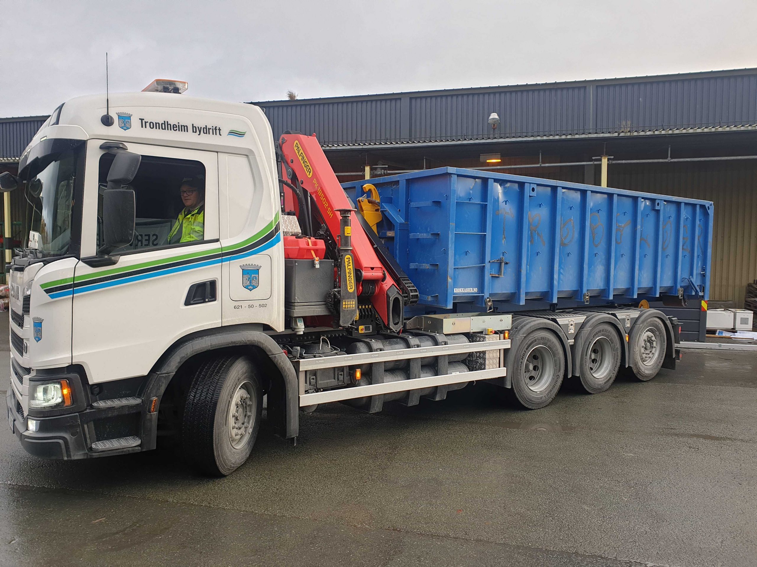 PK 18.502 SH og PH T20A Scan TEC 5 - Palfinger Norge AS